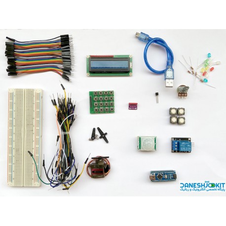 کیت آموزشی بر پایه آردوینو Arduino NANO - آموزش آنلاین