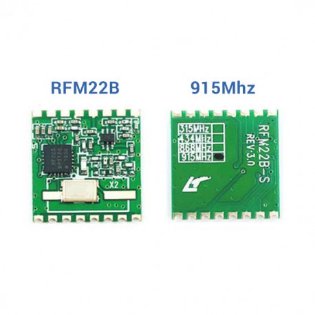 ماژول فرستنده گیرنده رادیویی RFM22-B REV3.0 فرکانس 915Mhz