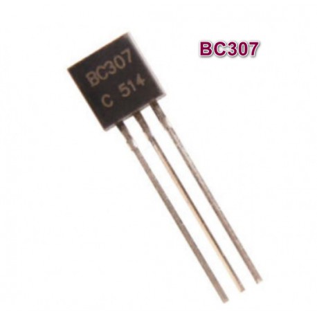 ترانزیستو BC307 پکیج TO-92 بسته 50 عددی ترانزیستور PNP