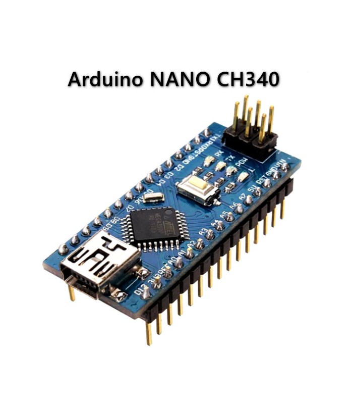 برد آردوینو نانو Arduino Nano مدل CH340 با کابل مخصوص و آموزش