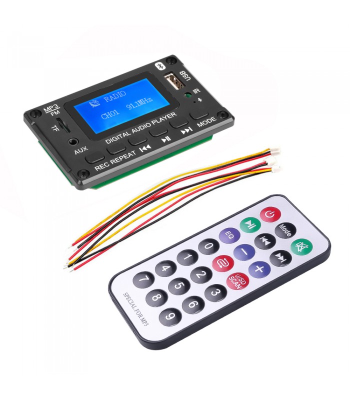 ماژول MP3 پنلی JQ-D116BT - A1.0 بلوتوث V5.0