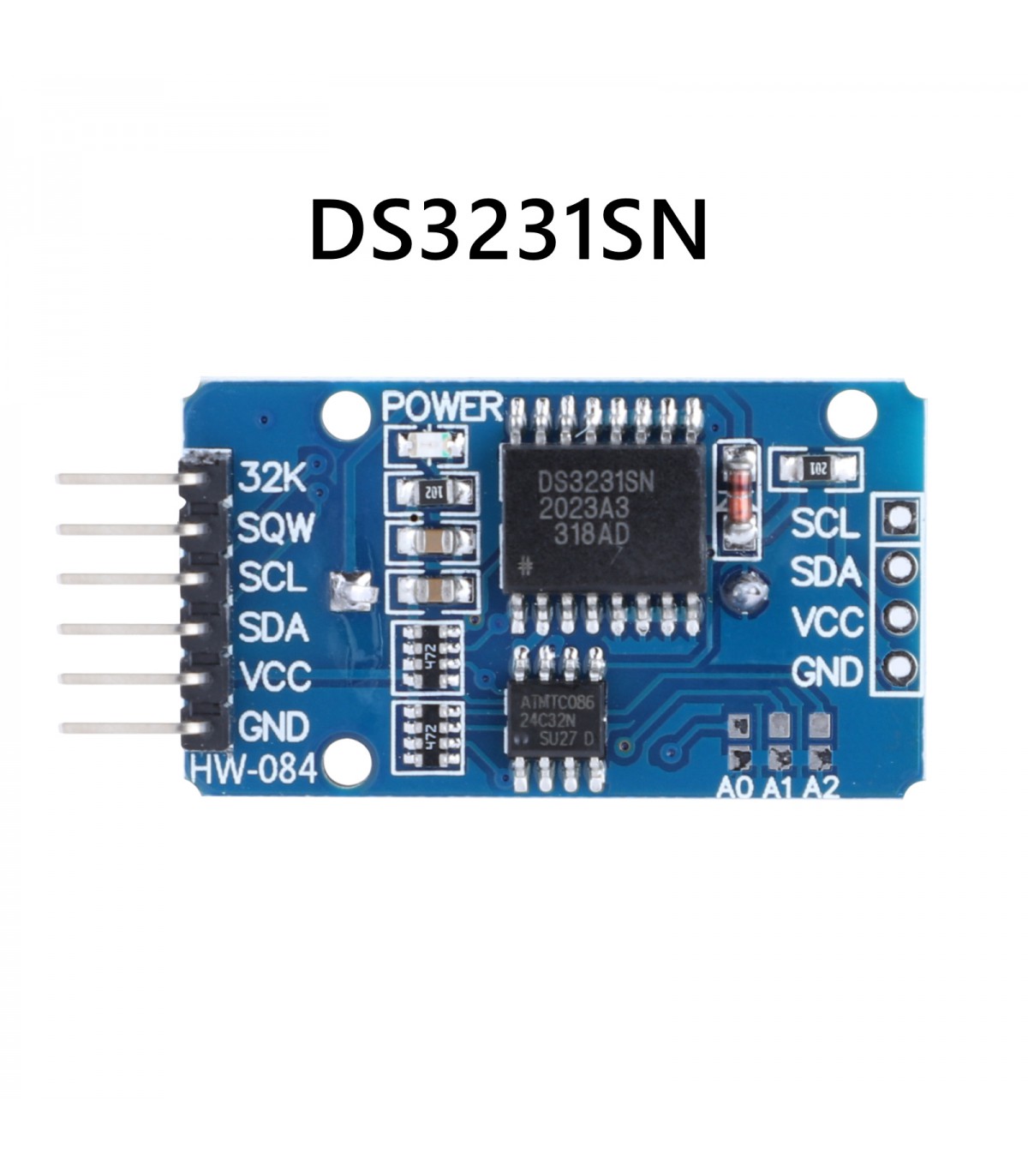 ماژول ساعت فوق دقیق DS3231 با باتری و رابط I2C