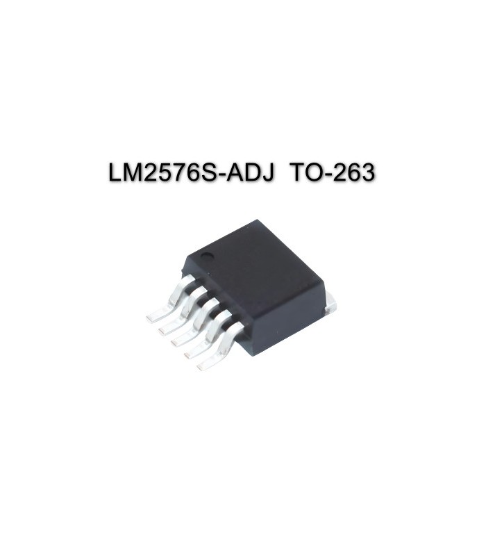 آی سی LM2576S-ADJ رگولاتور کاهنده ولتاژ SMD پکیج TO-263