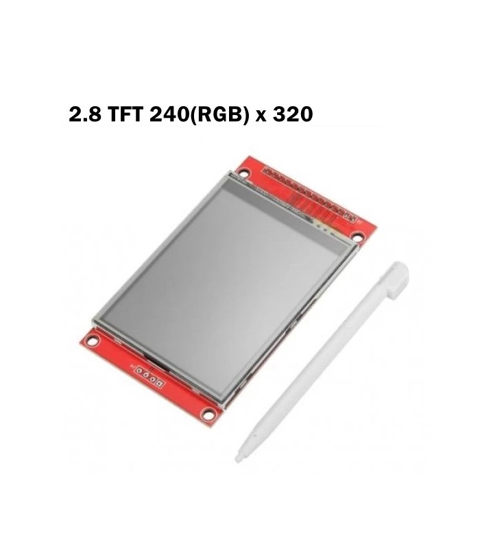 نمایشگر ال سی دی 2.8 TFT رزولوشن 240XRGB X 320