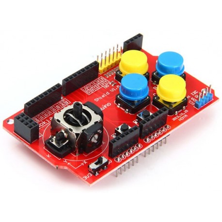 شیلد جوی استیک آردوینو joystick Arduino shield V1.0