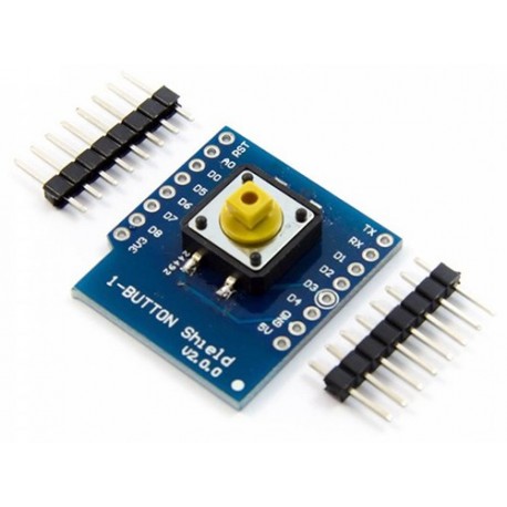 شیلد سوئیچ button مخصوص برد Wemos Mini D1 اینترنت اشیاء IOT