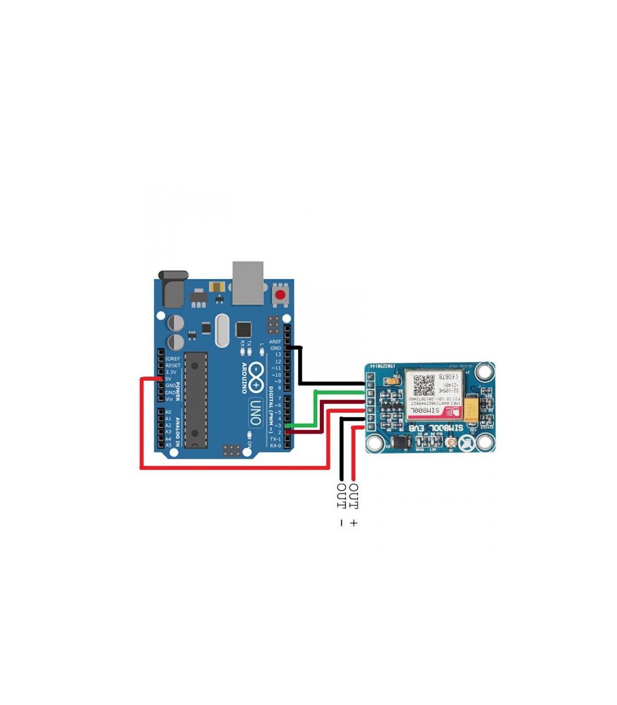 ماژول سیم کارت GSM/GPRS با تراشه Sim800L مدل EVB